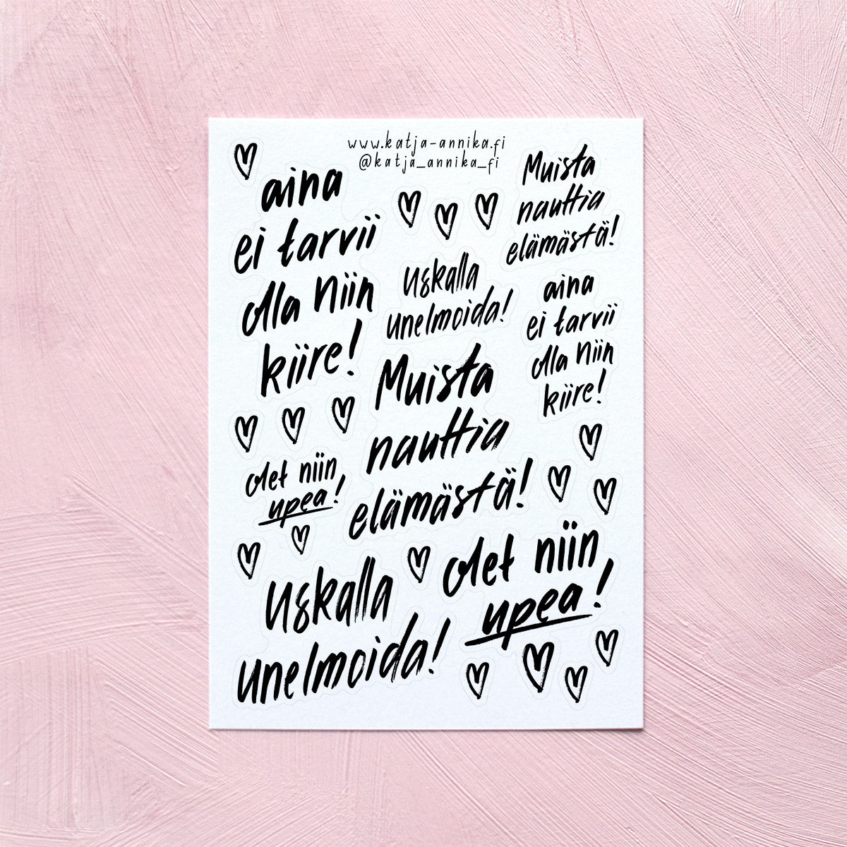 Muista nauttia elämästä – Katja Annika